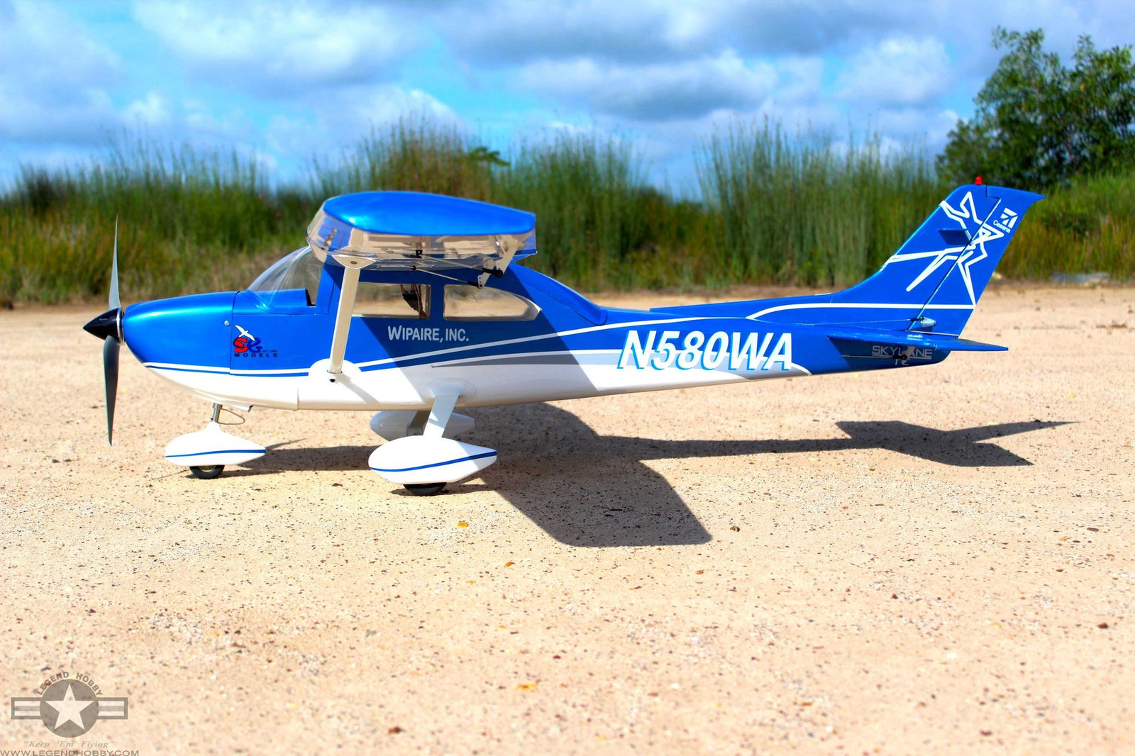 Cessna Turbo Skylane 182 PNP Pearl Blue | 69" 50e | Seagull Models