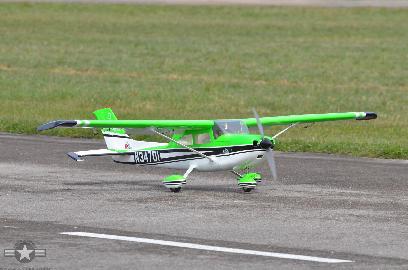 Cessna Turbo Skylane 182 PNP Green | 69" 50e | Seagull Models