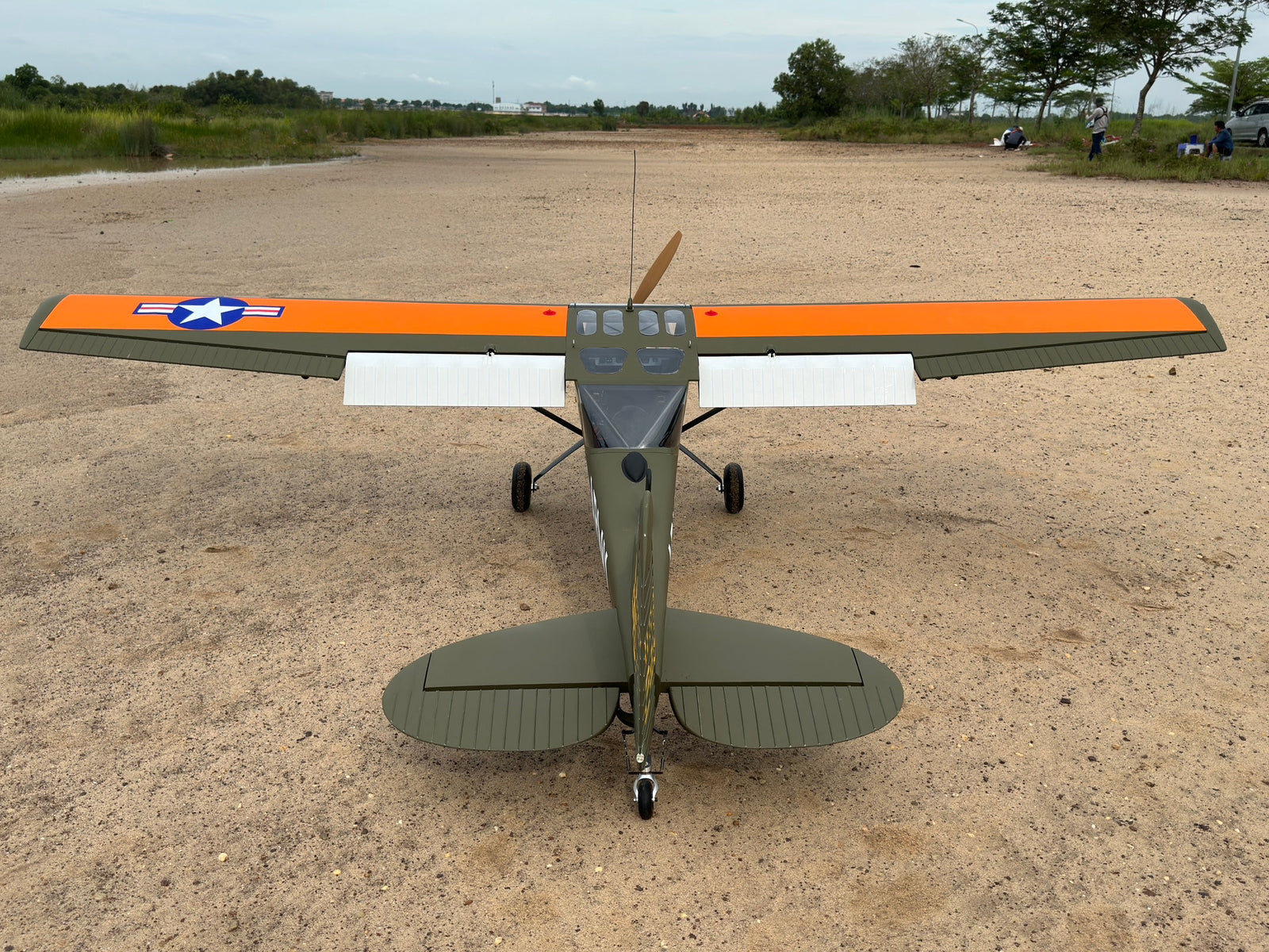 Cessna L-19/O1A Bird Dog "Chickenman One-Six" | 122" 60cc-85cc | Seagu