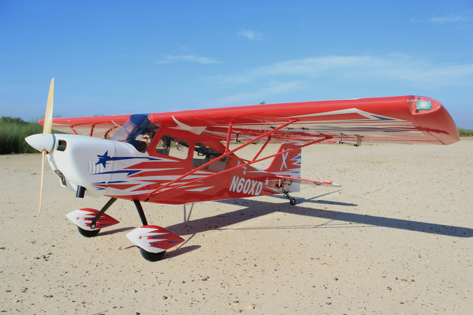 122" Champion Xtreme Decathlon V2 ARF 60-85cc Red/White/Blue | Seagull