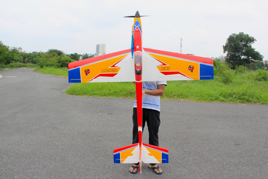 Loaded Dice 68.5" ARF Classic Pattern Aerobatic 10cc-15cc Gas, .65–.95