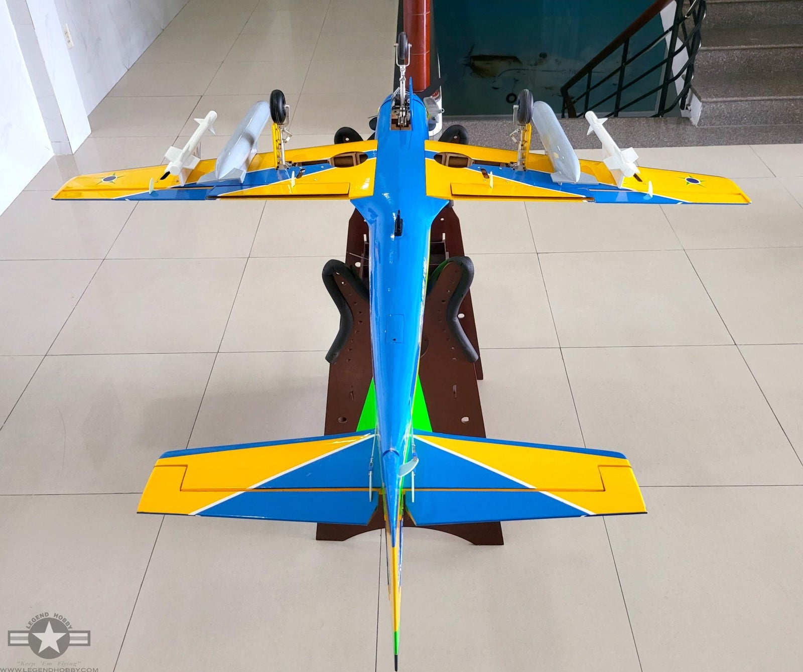SEAGULL MODELS SUPER TUCANO T-27 "BRAZIL AIR FORCE" 65" Wingspan 15cc-