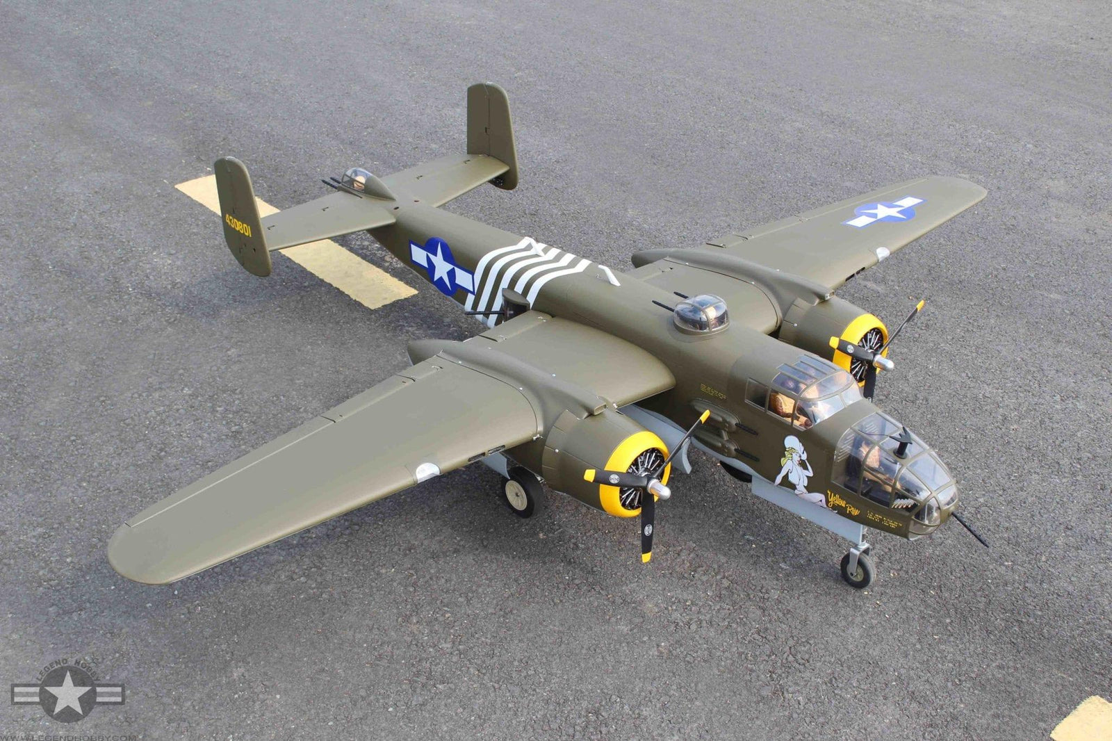 B-25 Mitchell Bomber | 95" SEA330 from Seagull Models