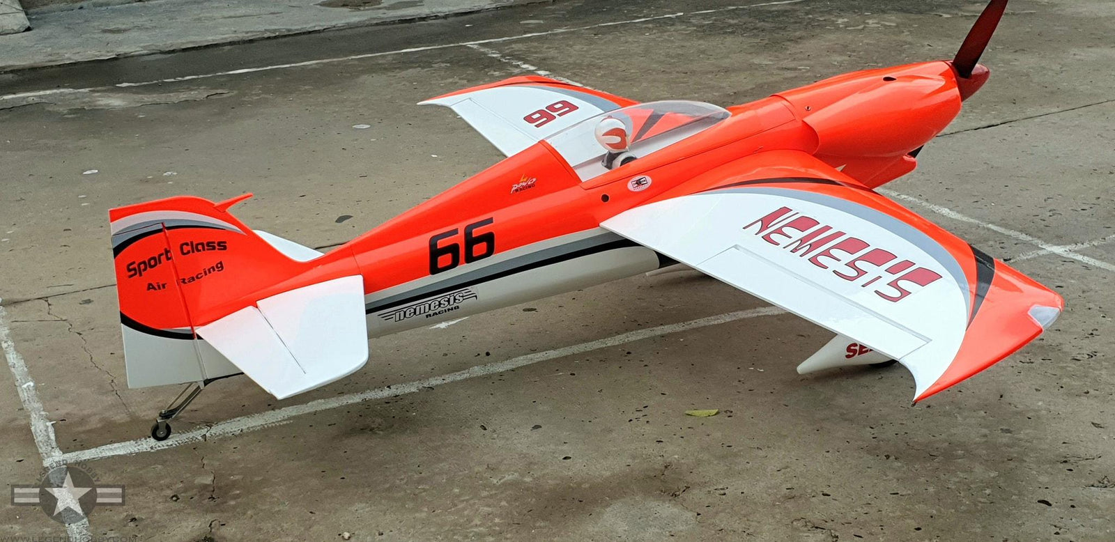 80.5" Nemesis NXT F1 Air Race Fluorescent Pink | Seagull Models