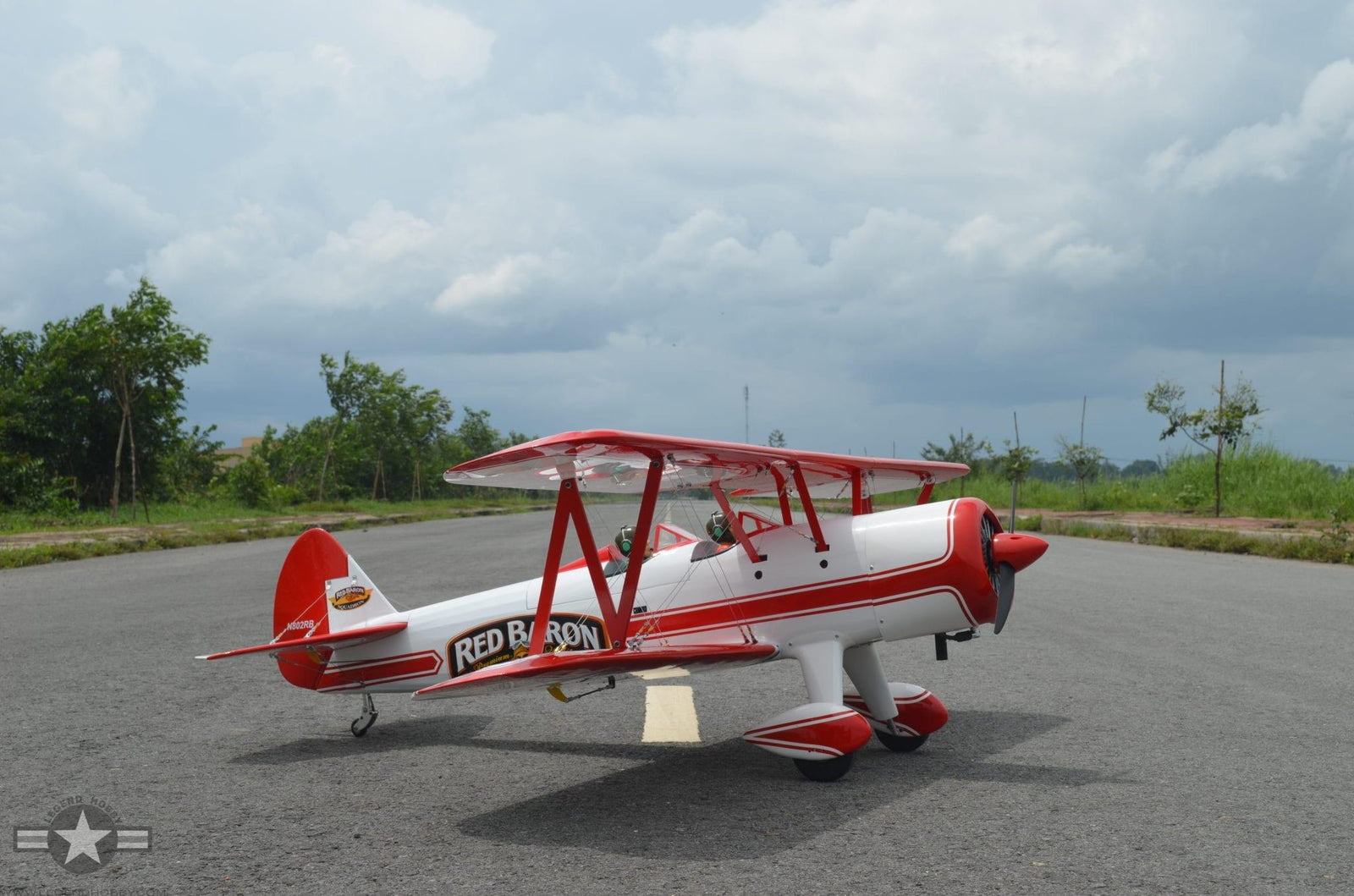 Red Baron Pizza Squadron's Stearman 20CC | Seagull Models from Legend Hobby