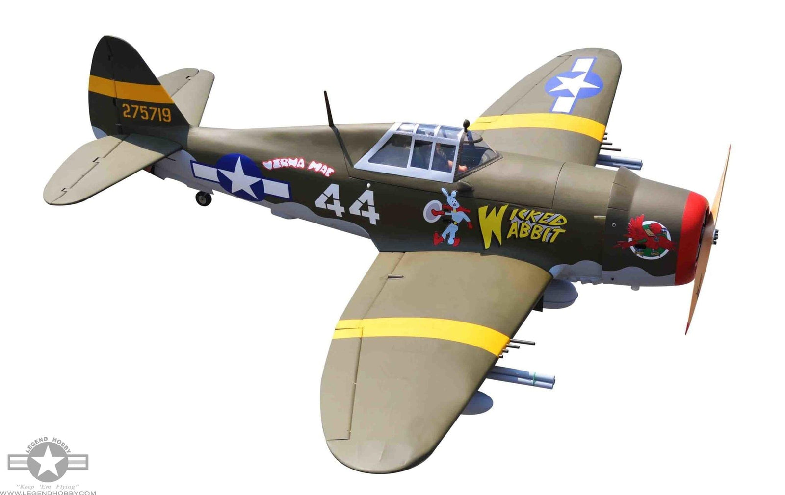 P-47 B Wicked Wabbit | 81" | SEA306 from Seagull Models
