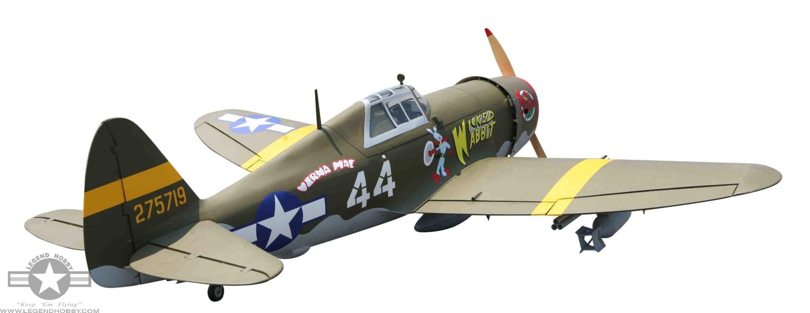 P-47 B Wicked Wabbit | 81" | SEA306 from Seagull Models