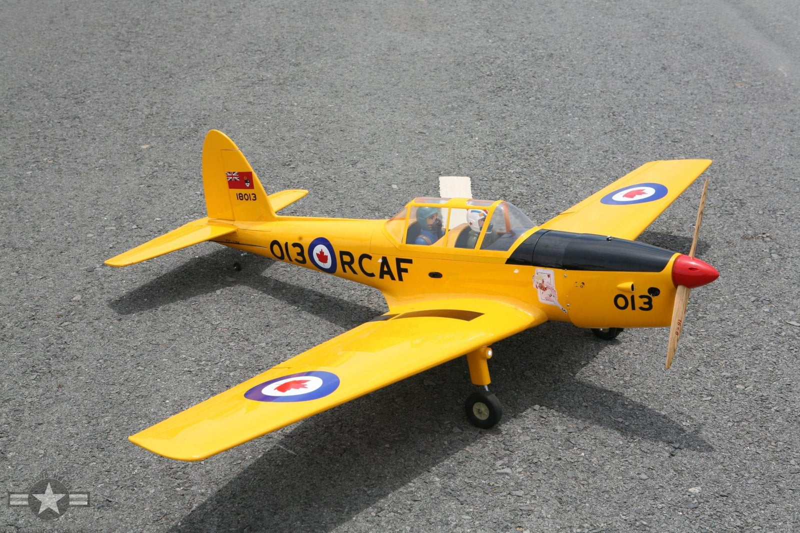 DHC-1 Chipmunk Yellow | 80" | Seagull Models