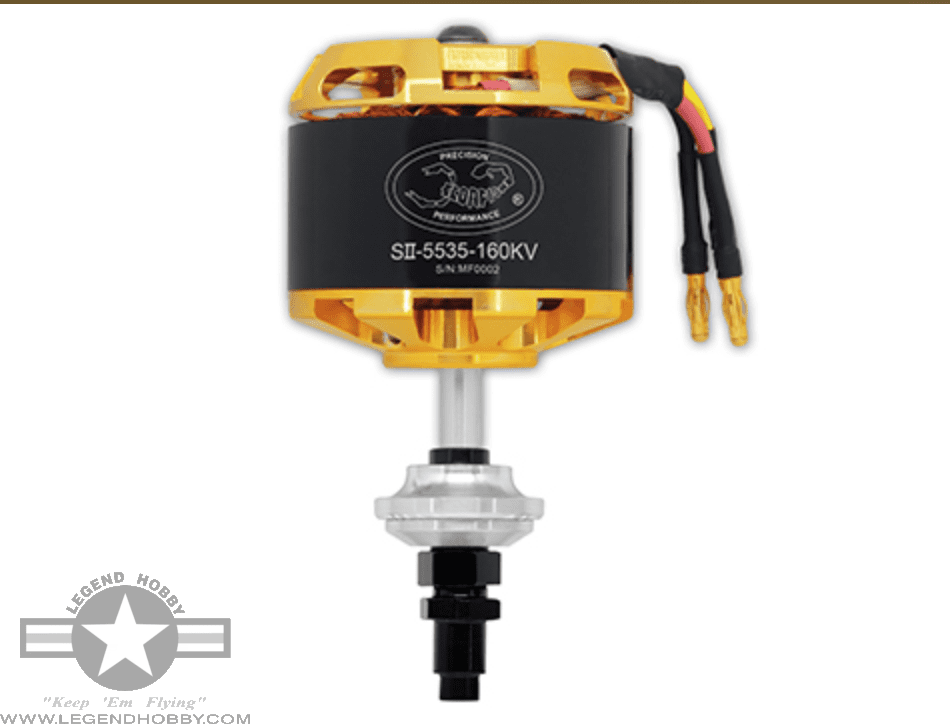 Scorpion SII-5535-160KV - 50cc Gas Equivalent (12s)
